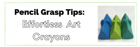 Effortless Art Crayons: The Unique Crayon That's Already Adapted!