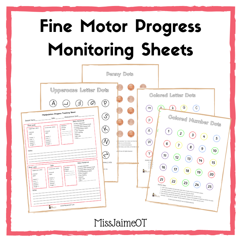 How to Measure Progress with Your Child's Manipulation Skills