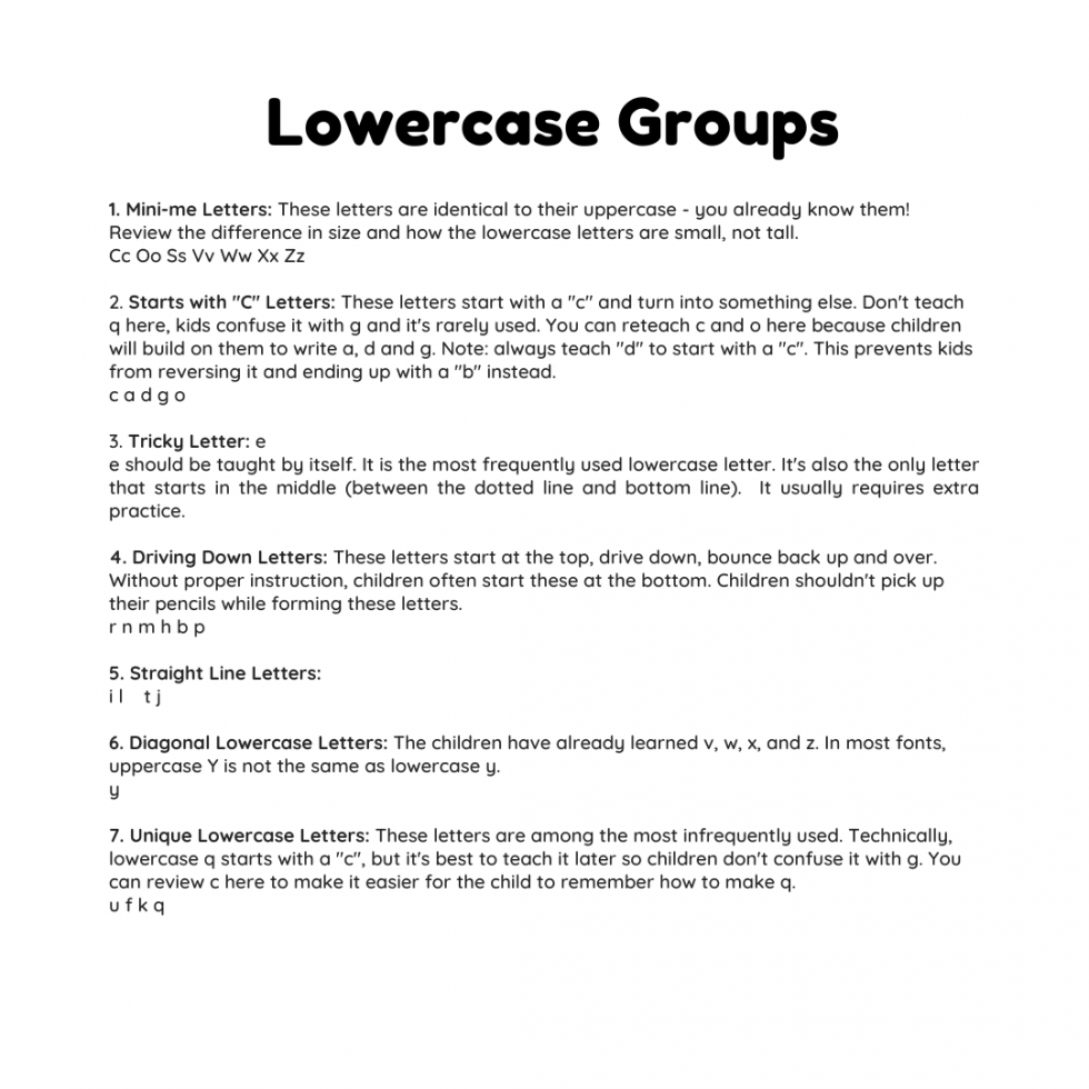 Teaching Letter Formations in Groups Workbook - Miss Jaime, O.T.