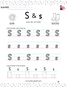 Teaching Letter Formations in Groups Workbook - Miss Jaime, O.T.
